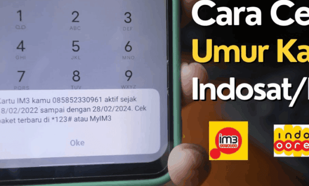 √ Cara Cek Umur Kartu Indosat: Panduan Mudah - Sabine Blog